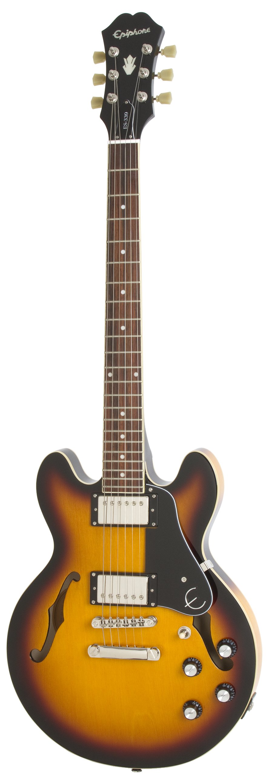 Epiphone ES 339 Semi Hollow Body Electric Guitar Vintage Sunburst epiphone-es-339-semi-hollow-body-electric-guitar-vintage-sunburst