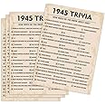 Amazon.com: 80th Birthday Party Games, 1945 Trivia Games, Birthday ...