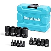 17-Piece Inverted E-Torx Socket Set - Impact Chrome Vanadium Steel Star ...