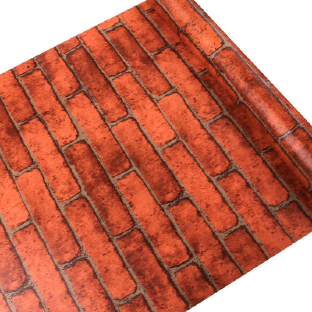 Papel pintado autoadhesivo de ladrillo de moda dormitorio de estudiante ...