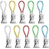 Amazon.com: WisePoint Tea Towel Clips 10 Pcs, Metal Tea Towel Storage ...