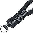 Amazon.com: 80cm Black Zipper #15 Heavy Duty Zipper Huge Two Way ...