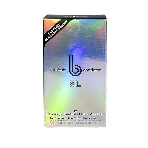 B CONDOMS Platinum XL – Best Big Extra Large XXL Condoms for Large ...