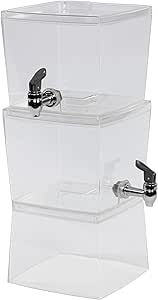 Amazon.com | CreativeWare 2 Units 1.5 gallon Stacking Beverage ...
