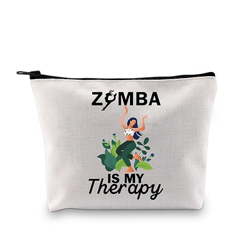 XYANFA Zummba Is My Therapy Zummba Lover Makeup Bag Zummba Instructor ...