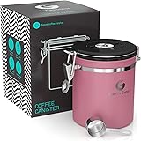 Coffee Gator Stainless Steel Container - Canister with co2 Valve and ...
