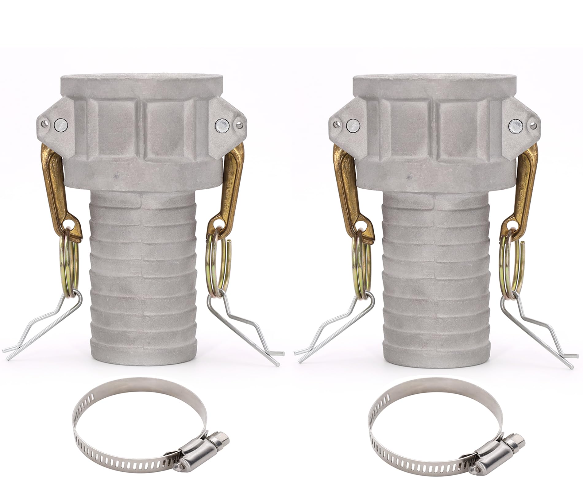 Mua EASTRANS Aluminum 1.5 inch Cam and Groove Hose Fittings (Type C), 2 ...