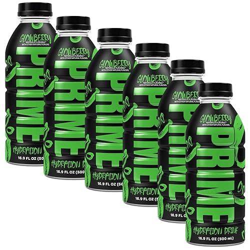 Prime Hydration Sports Drink by Logan Paul & KSI Glowberry - 500ml ...