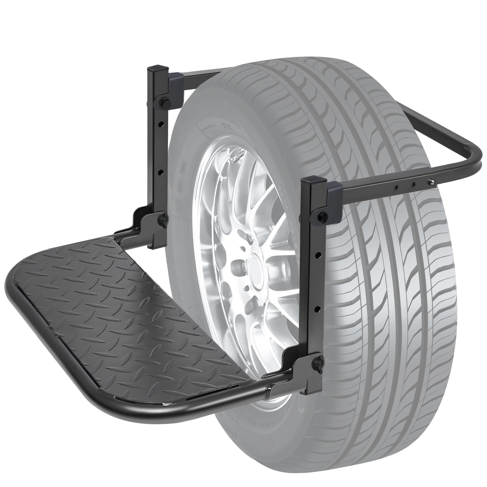 IZTOSS Universal Portable Folding Tire Step for Pickup SUV Big Truck ...