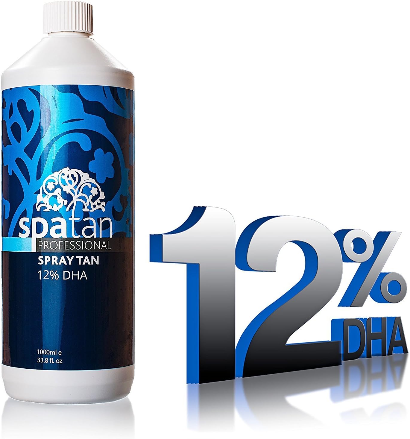 Spatan Spray Tan Solution, 1 Litre, 12% DHA, Dark: Amazon.co.uk: Beauty