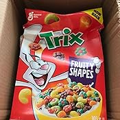 Trix Fruity Shapes Cereal, 303 Grams: Amazon.ca: Grocery