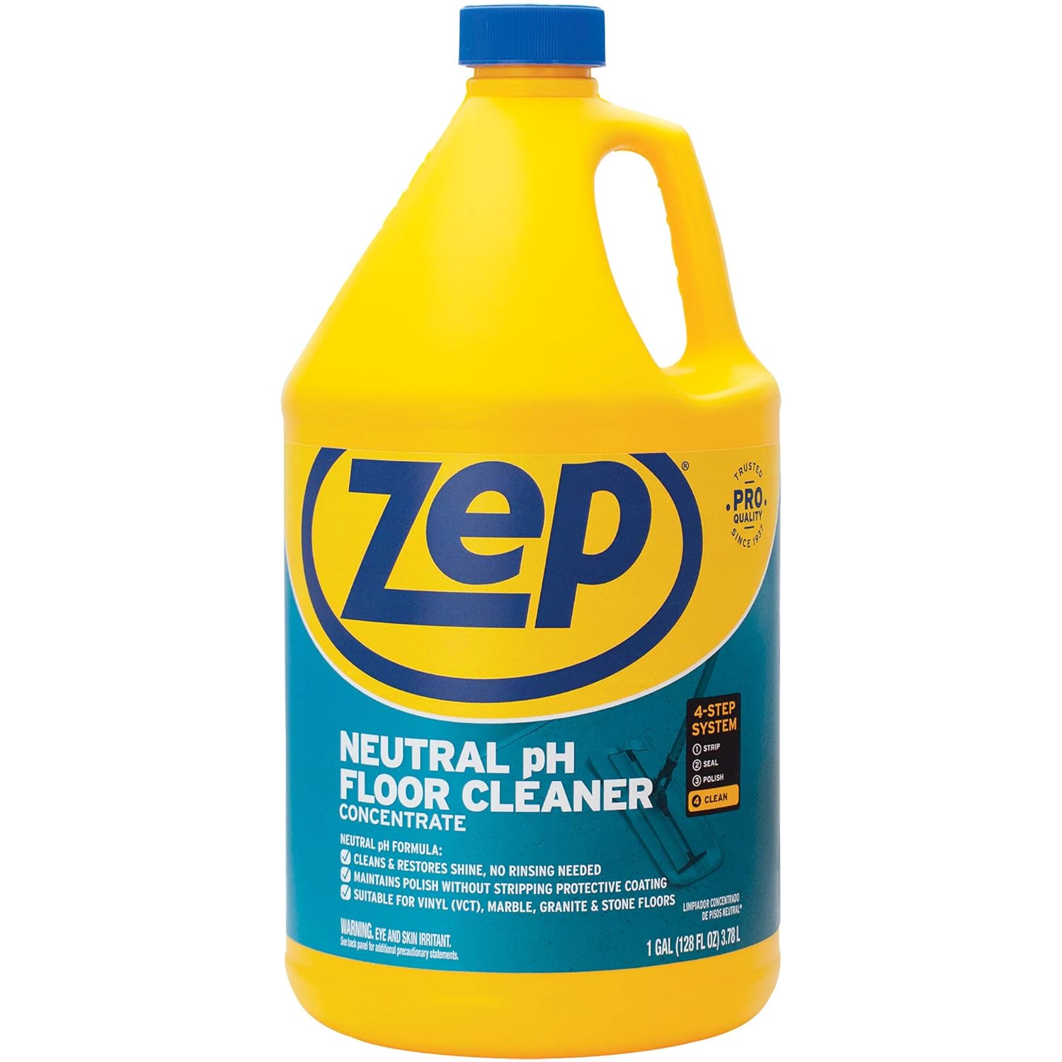 Zep Neutral PH Floor Cleaner Concentrate 1 Gallon ZUNEUT128 Pro zep-neutral-ph-floor-cleaner-concentrate-1-gallon-zuneut128-pro