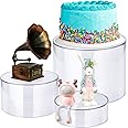 Amazon.com: Weysat Acrylic Risers for Display Round Cake Dessert Stand ...