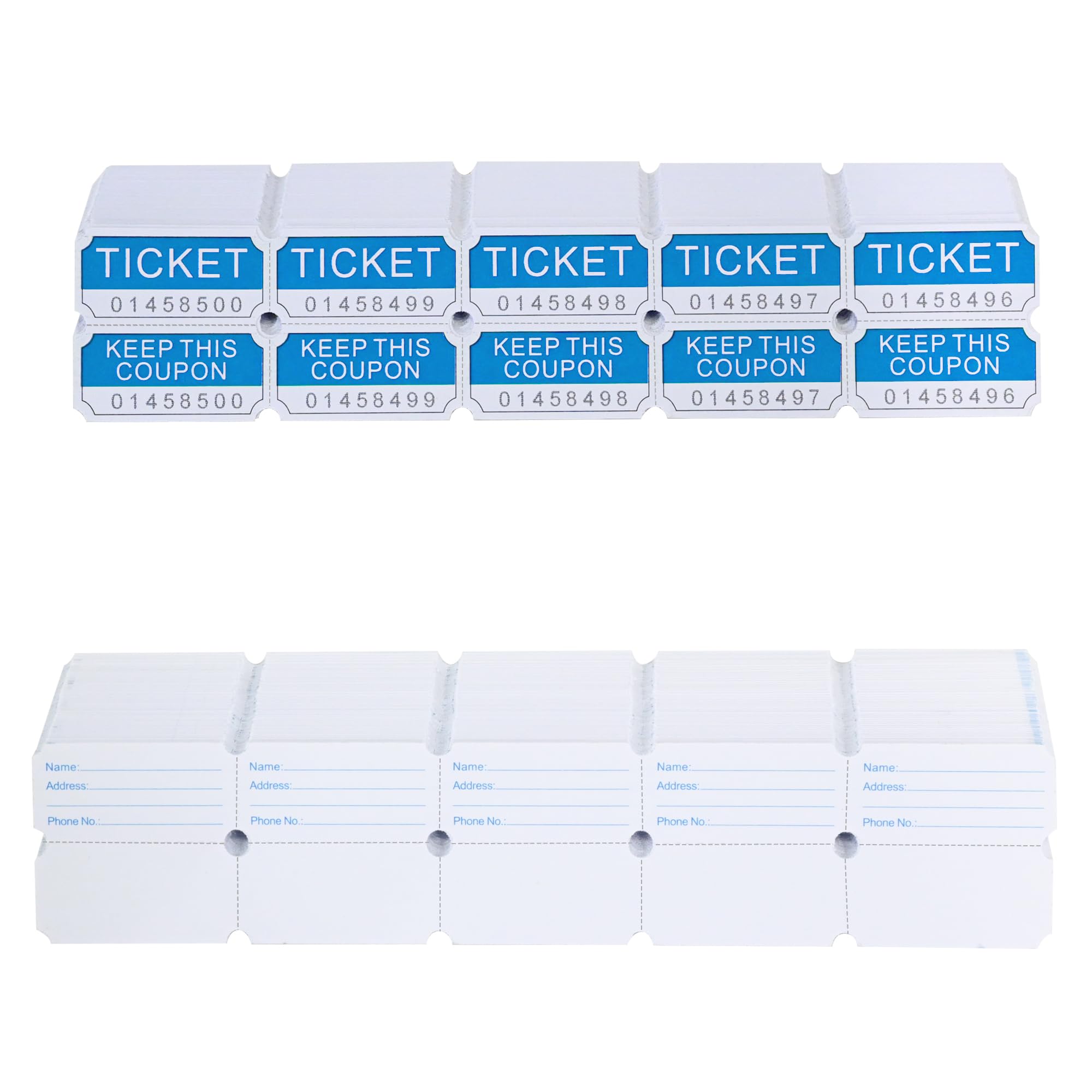 Mua 500 L LIKED Raffle Tickets,Blue (4 Color Selection),Tickets for ...