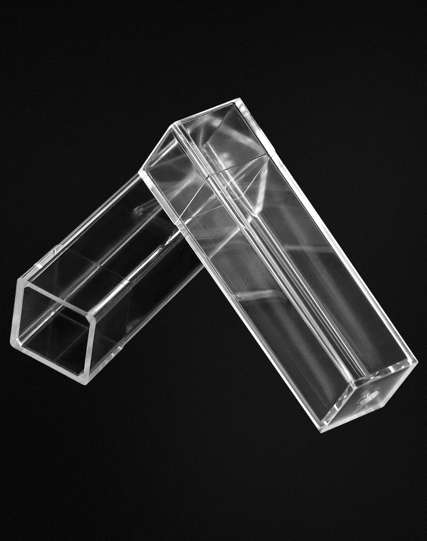 Mua QWORK Polystyrene Disposable Cuvette, 100 Pcs 4.5ml Clear ...
