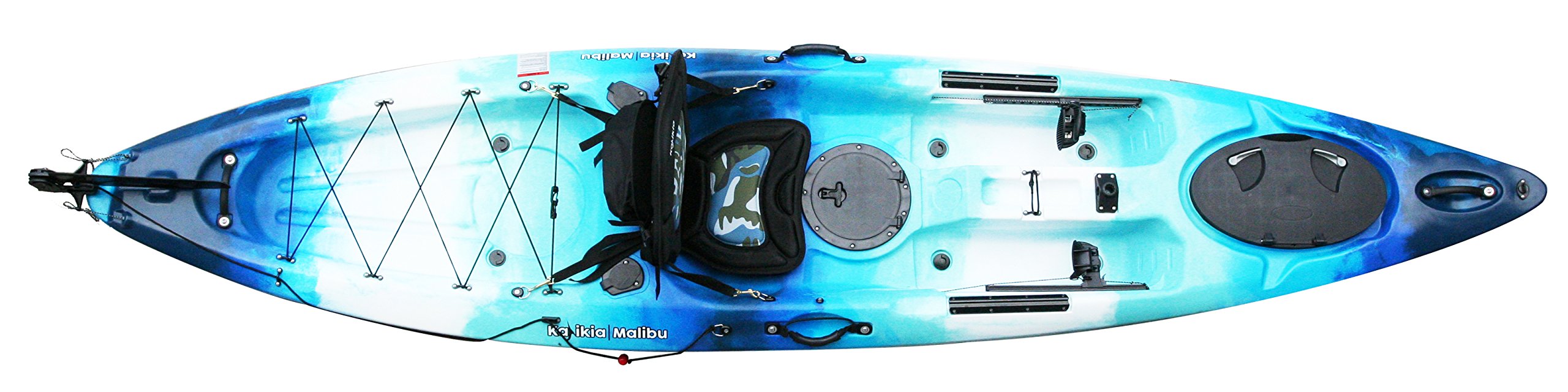 Kajikia 11 Foot-9 Inch Sit-On-Top Recreational Single Person Fishing ...