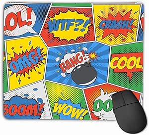 Amazon.com : Non-Slip Rubber Mousepad Gaming Mouse Pad 11.81 X 9.84 ...