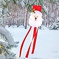 Amazon.com : NOVWANG Santa Claus Windsock, 40 Inch 3D Winter Windsocks ...
