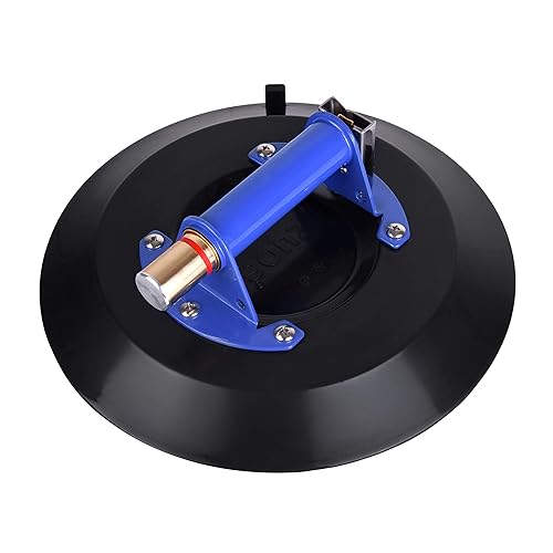 IMT 12" Strong Glass Suction Cup Vacuum Glass Lifter with Metal Handle ...