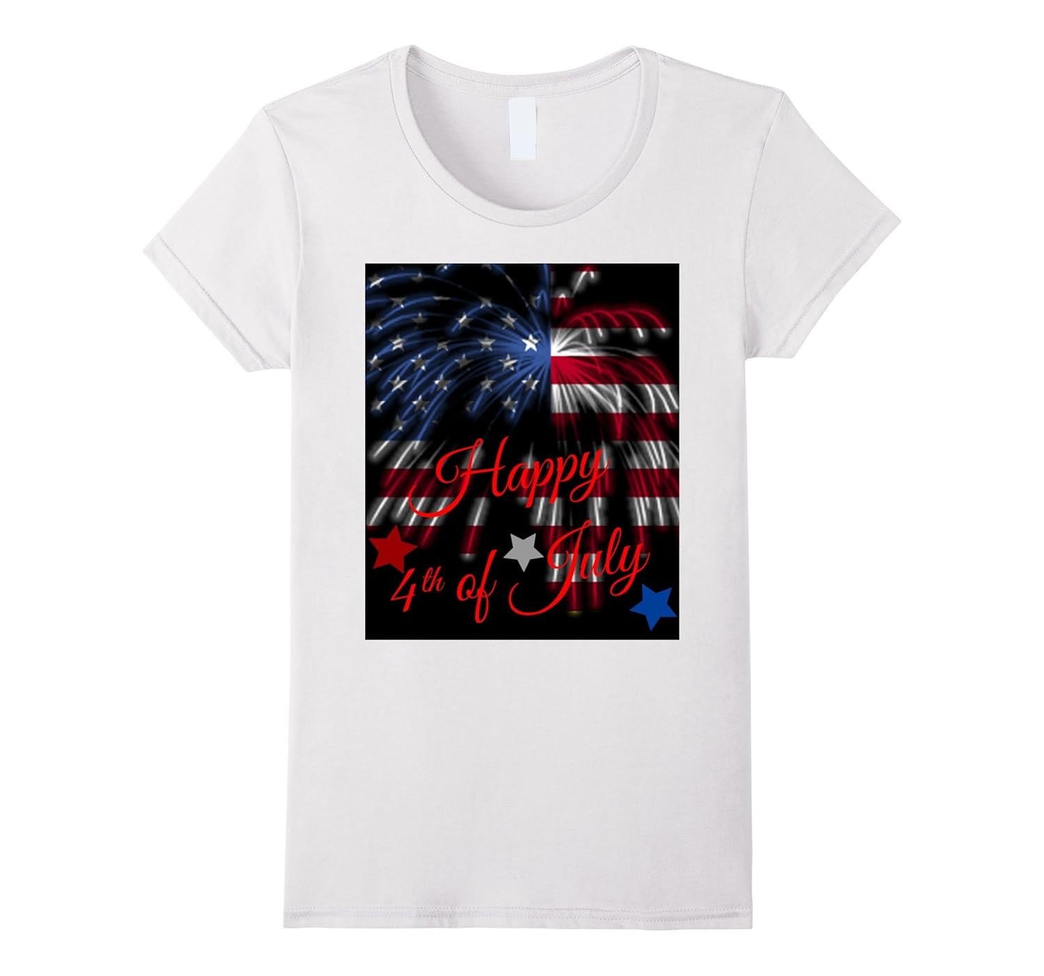 Happy 4th of July Fireworks Independence Day T-Shirt-4LVS – 4loveshirt