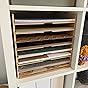12 x 12" Inch Paper Storage Unit for Craft etc fits IKEA Kallax Cube ...