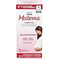 NESTLÉ Materna Prenatal Multivitamin Supplement | Folic Acid | 100 ...