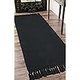 Amazon.com: Seavish Black Hallway Runner Rug Machine Washable Rug, 2X6 ...