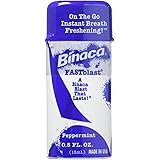 Amazon.com : Binaca Fastblast Breath Spray Peppermint-0.5 fl. oz. (6 ...