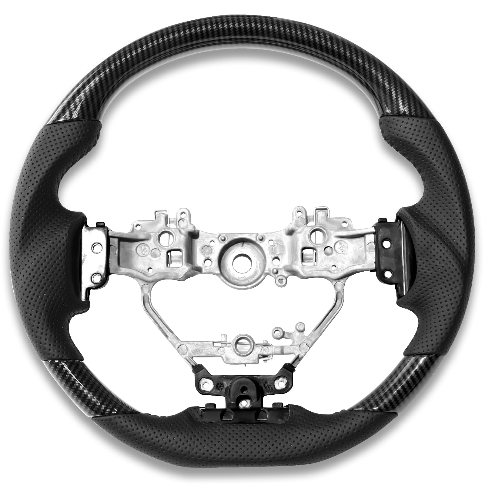 TESFEEL Steering wheel For Lexus, Hydro-Dip Carbon Fiber Steering Wheel ...