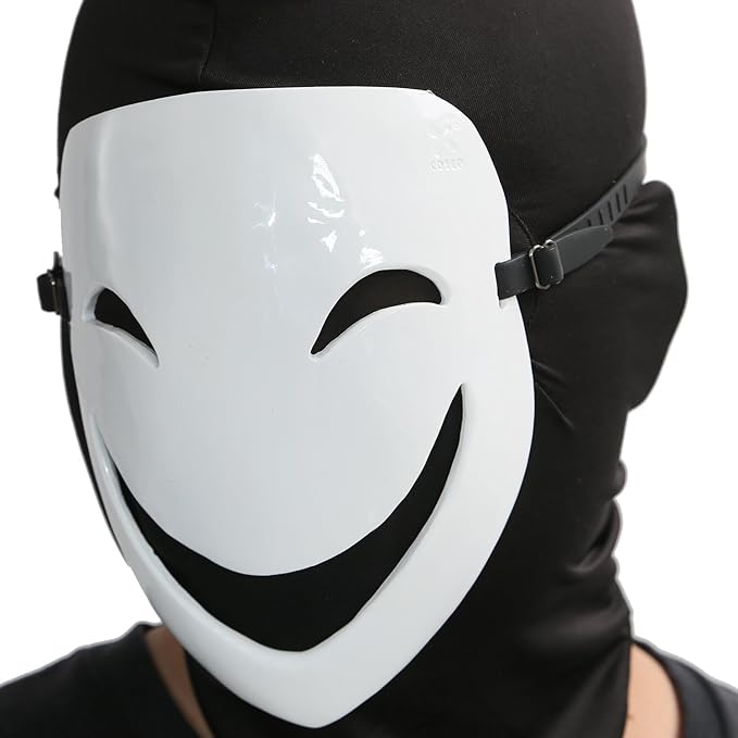 Halloween Maske Cosplay Erwachsene Lächeln Gesicht Maske Maskerade ...