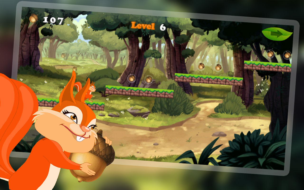 Happy Jungle Squirrel Nuts Dash Adventure Game:Amazon.de:Appstore for ...
