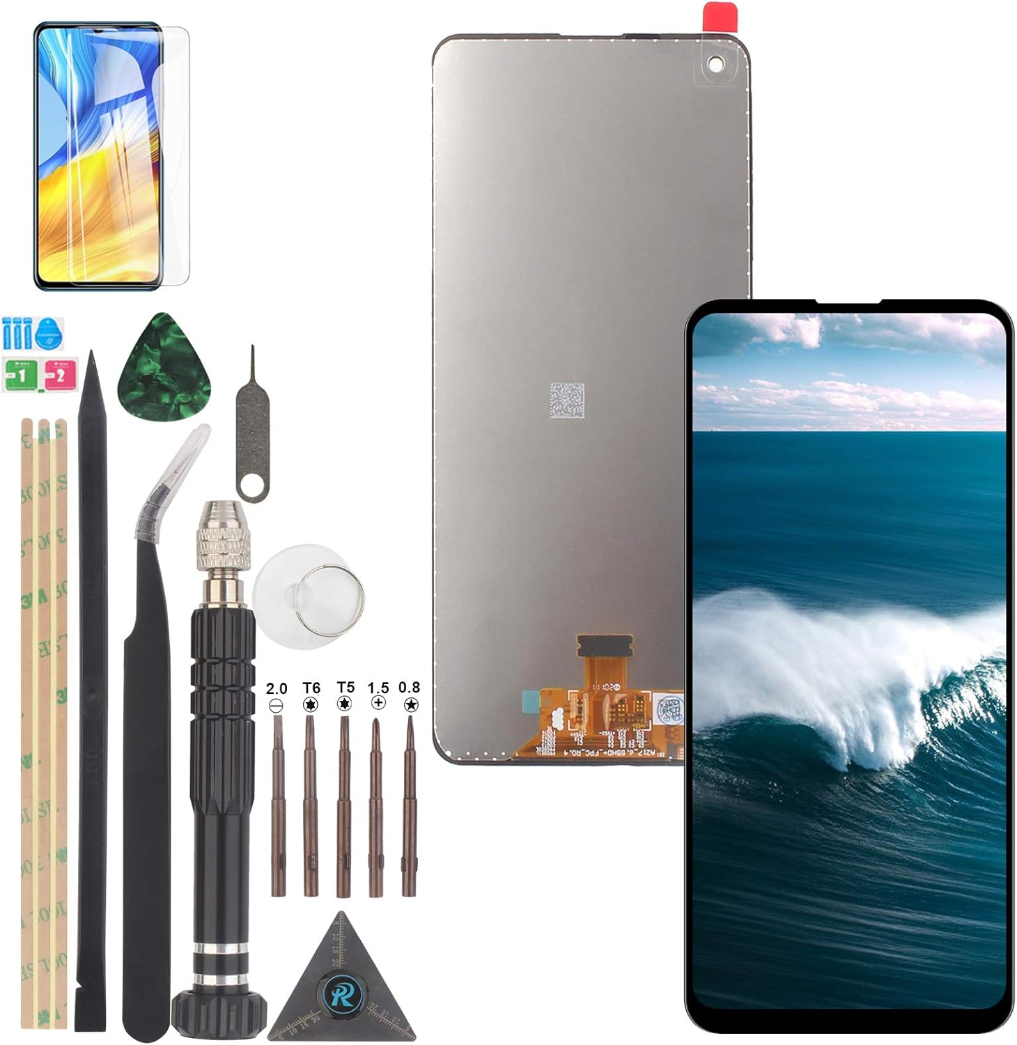 Amazon.com: A21S LCD for Samsung A21s A217 SM-A217F Display LCD Screen ...