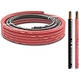 Amazon.com: DS18 PW-8GA-5BK/20RD Ultra Flex Power Wire CCA 8 Gauge, 5ft Black and 20ft Red ...