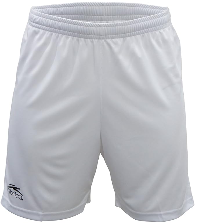 Atletica Short Deportivo para Hombre, Color Blanco Brillante, Mediana ...