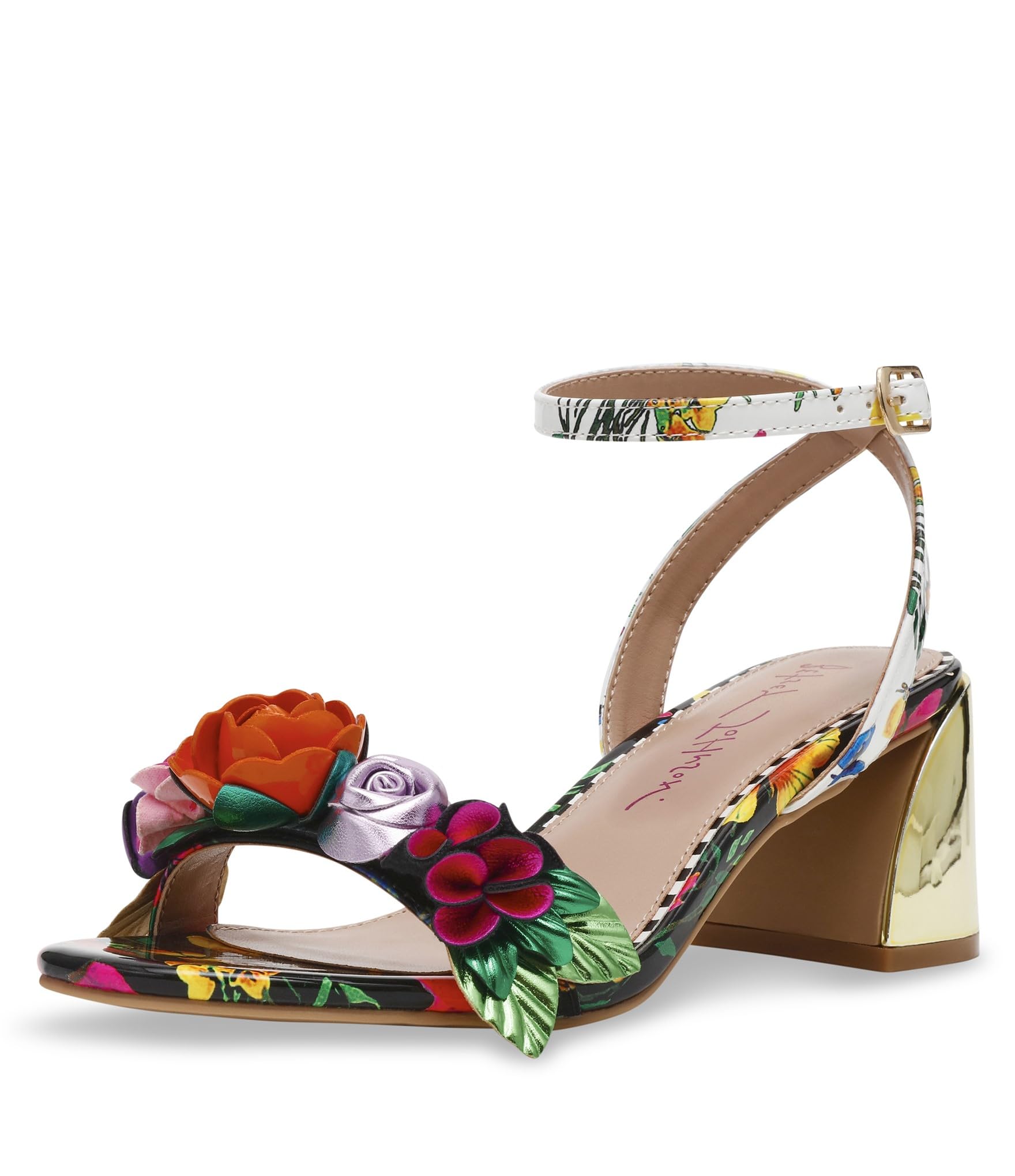 Betsey Johnson Women's Darcee Heeled Sandal, Black Multi, 9 for sale ...