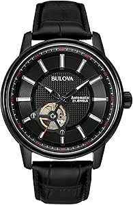 Amazon.com: Bulova Men's 98A139 21 Jewel Automatic Stainless Steel ...