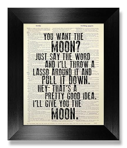 Amazon.com: It’s a Wonderful Life Movie Poster -You want the moon, Just ...