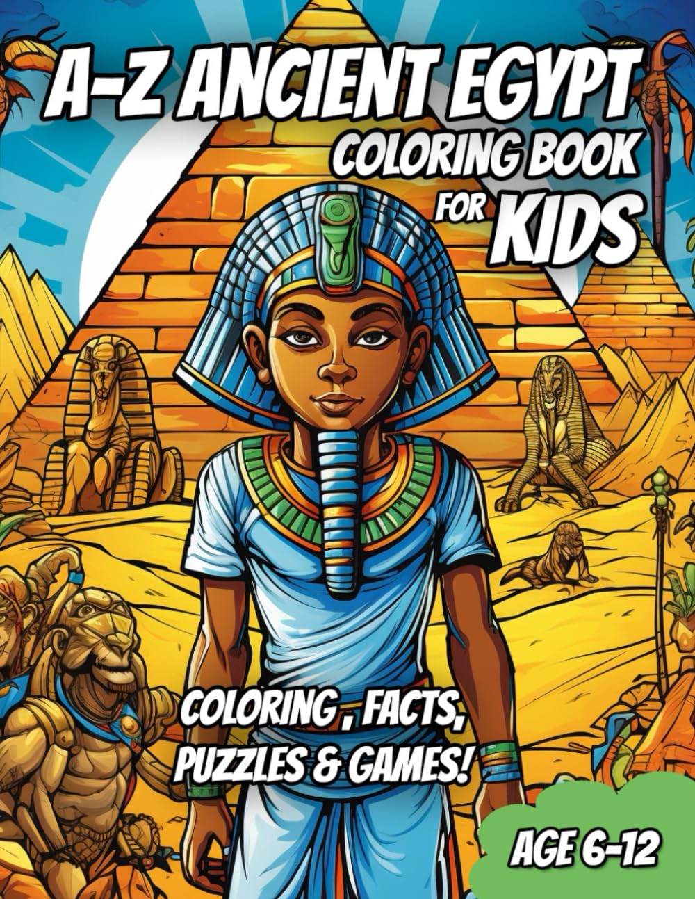 Mua A-Z Ancient Egypt Coloring Book for Kids: The A-Z of Ancient Egypt ...