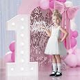 Amazon.com: Marquee Numbers 4 Feet Tall: 1st 15th 16th 21st Birthday ...