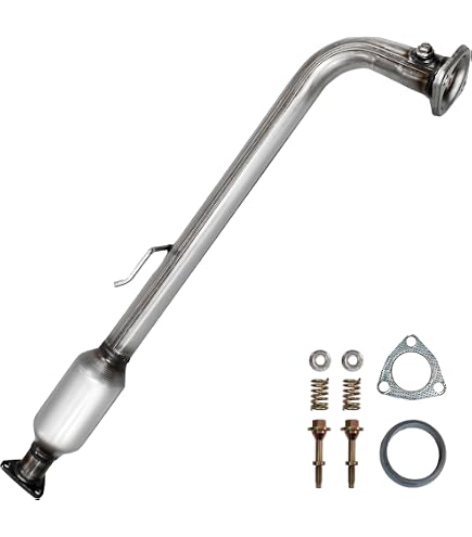 DNA MOTORING Factory Style Catalytic Converter Exhaust Pipe