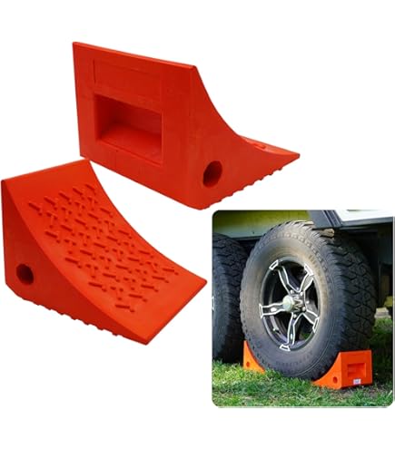 Chocks Snow Snow Ice Wheel Chock For Parking Truck Trailer Tractor,