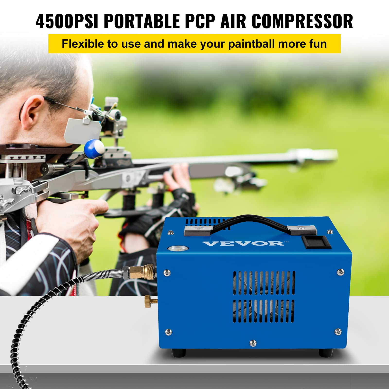 Mua VEVOR PCP Air Compressor, 4500PSI Portable PCP Compressor & Air ...