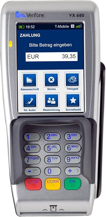 Verifone VX680 GPRS mobiles ec-Terminal mit Drucker – TeleCash ...