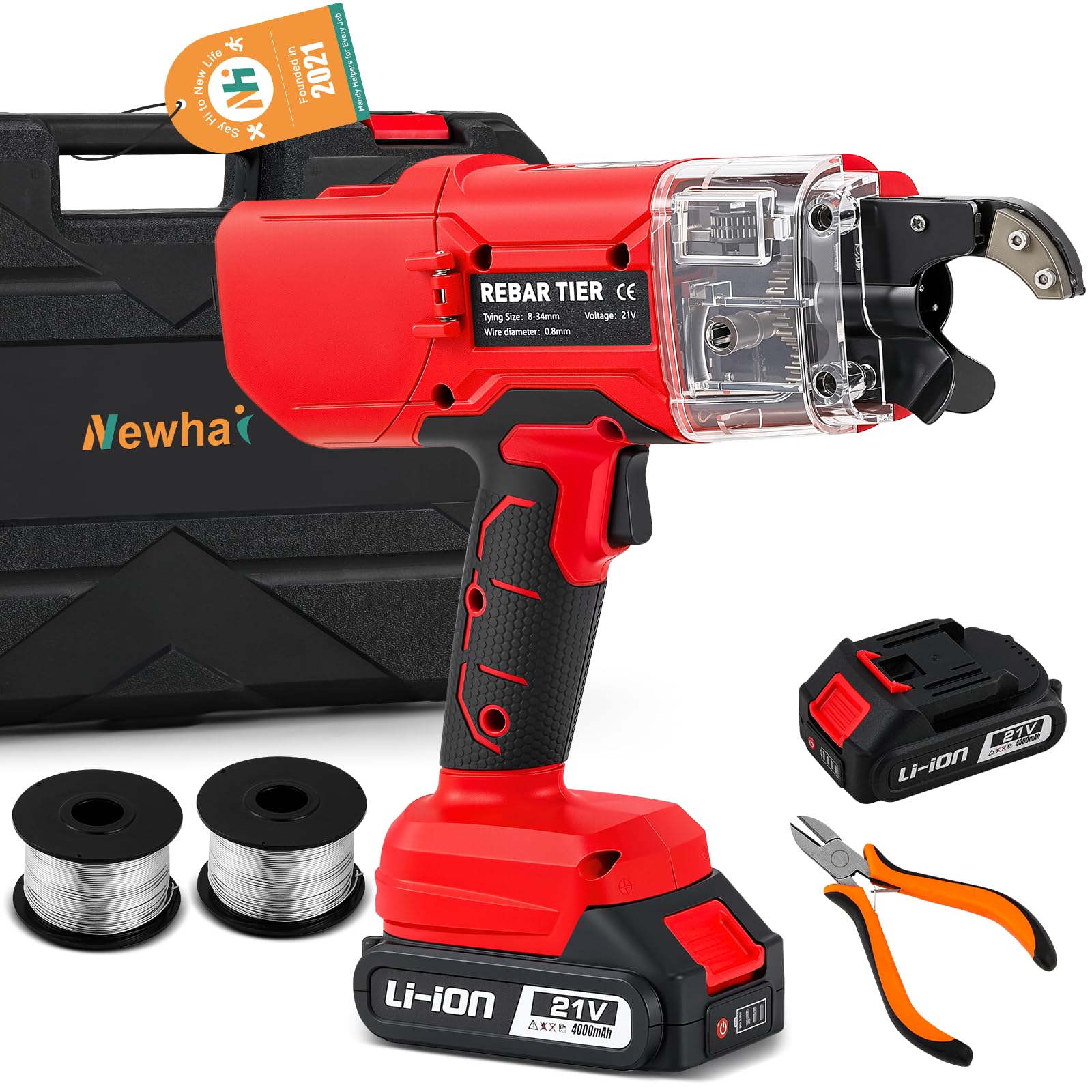 Rebar Tying Machine, Automatic Rebar Tie Gun, Electric Cordless Wire ...