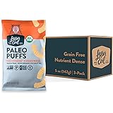 Amazon.com: LESSER EVIL, PALEO PUFFS, OG2, NO CHEESE, Pack of 9, Size 5 ...