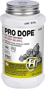 Amazon.com: Oatey 8-Ounce 15420 Pro Dope Pipe Joint Compound, 1/2 p ...