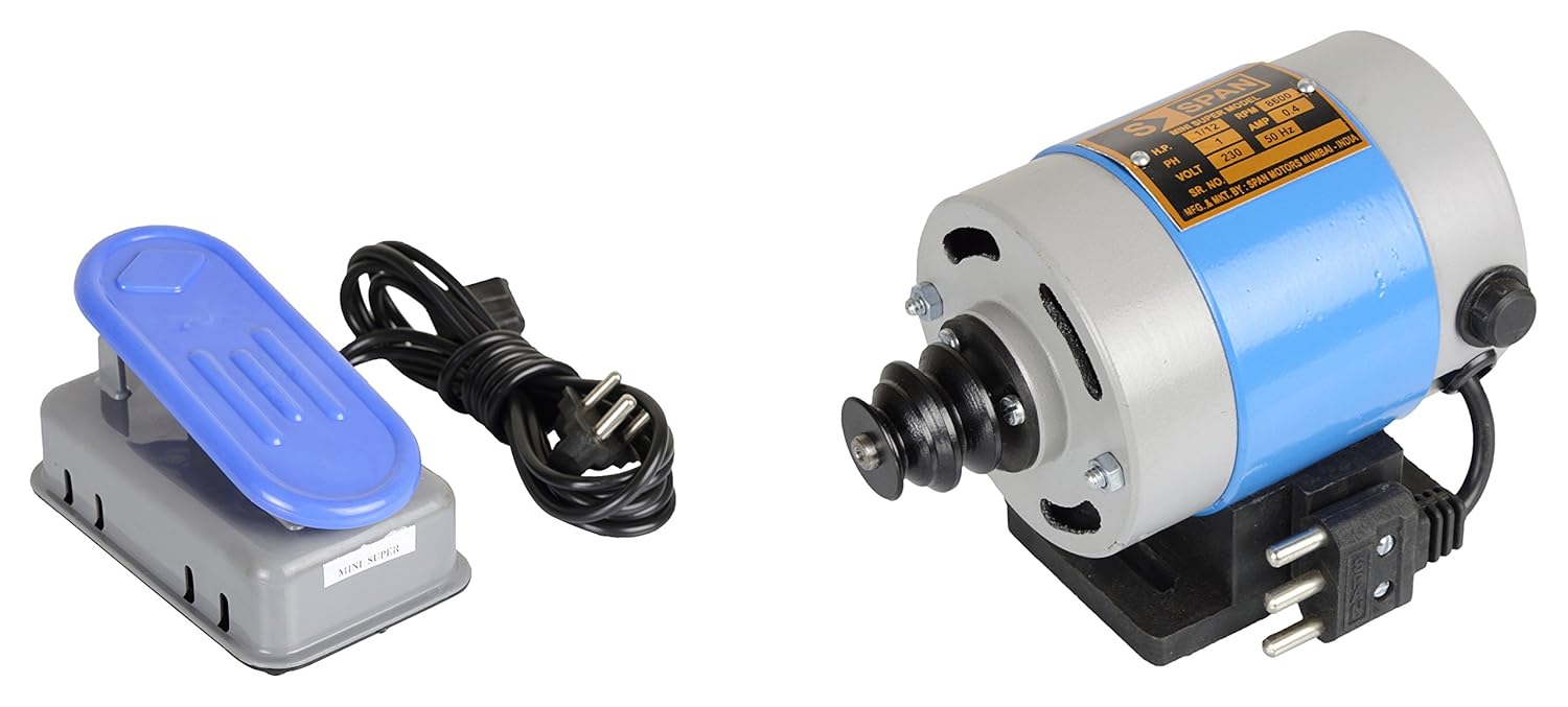 SPAN Mini Super AC/DC 1/12 HP motor with carbon for Full Shuttle ...