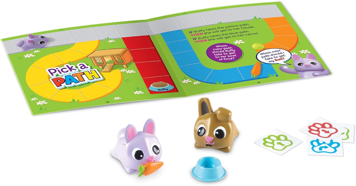 Learning Resources LER3093 Coding Critters Pair-A-Pets Adventures with Fluffy & Buffy – BigaMart