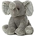 Amazon.com: Aurora® Cuddly Elephant Stuffed Animal - Cozy Comfort ...