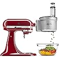 KitchenAid KSM2FPA Food Processor Attachment with Commercial Style Dicing Kit, Silver : Amazon ...